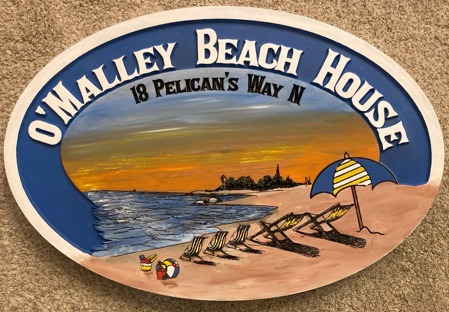 Custom Made Personalized Outdoor Wooden Signs