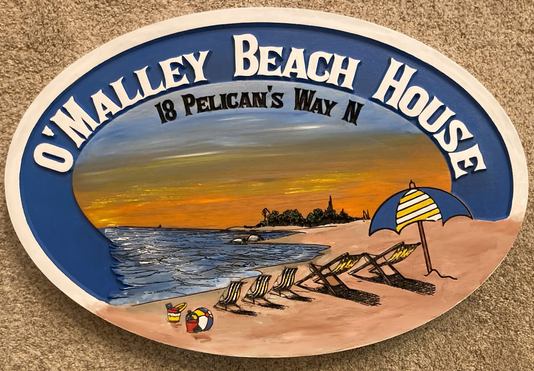 Custom Made Personalized Outdoor Wooden Signs